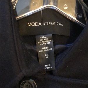 Moda International | Jackets & Coats | Skirted Pea Coat | Poshmark